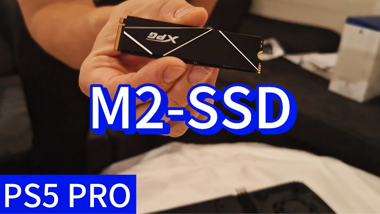 How To Install PS5 PRO M2-SSD - YouTube