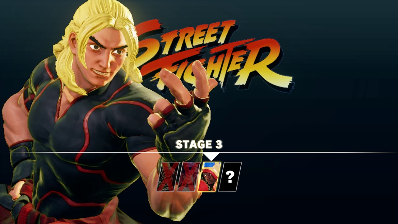 Street Fighter V - Ken - Arcade - SF1 mode - YouTube