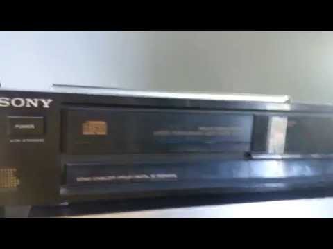 SONY CDP-670 CD Player - YouTube