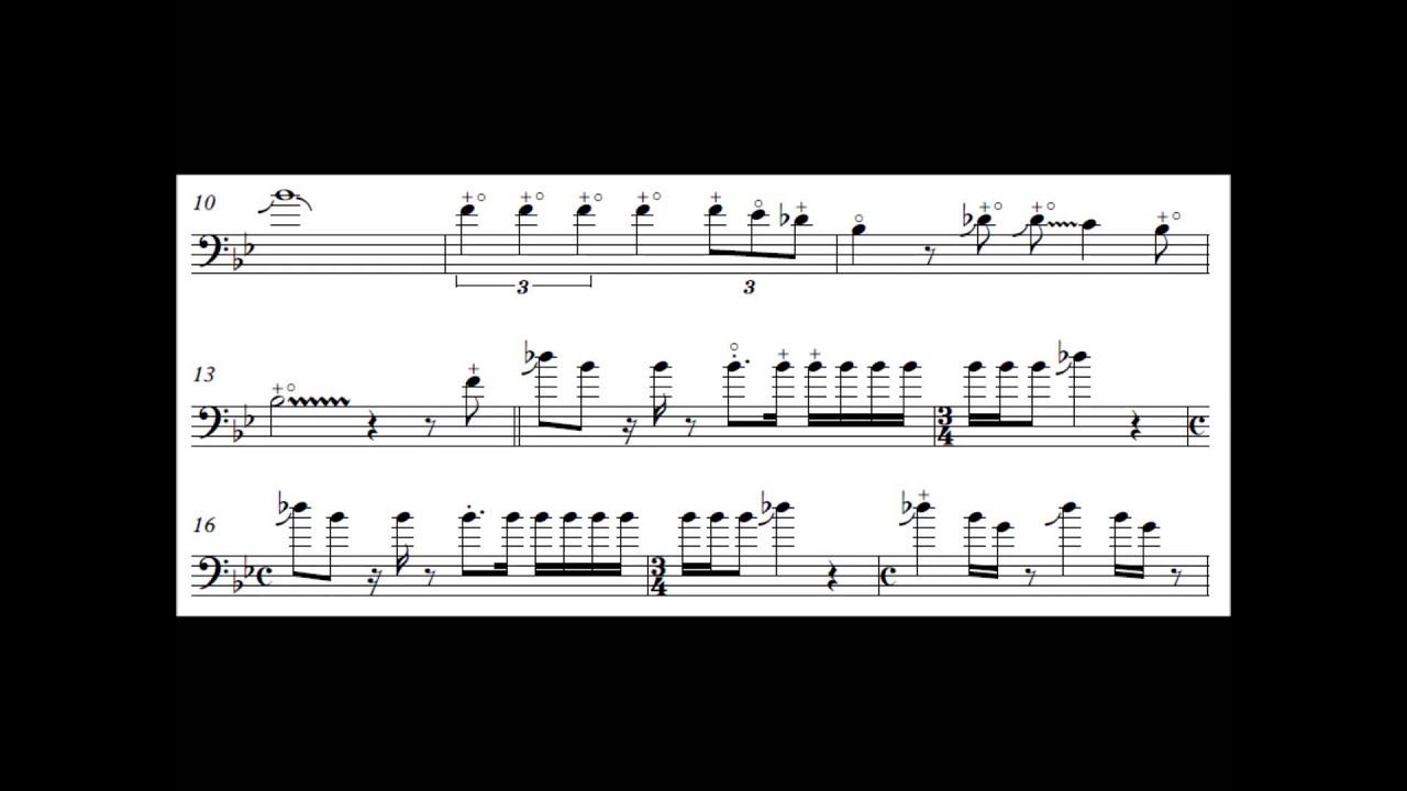 Black And Tan Fantasy - Tricky Sam Nanton (Transcription) - YouTube