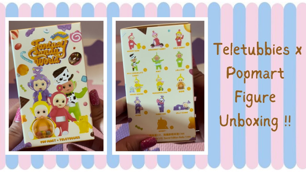 Popmart Teletubbies Figure Unboxing ! 💕 ️🌈 - YouTube