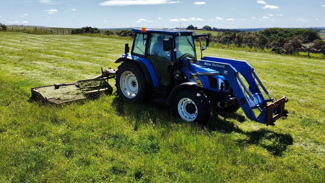 Topping Grass Back In July! - YouTube