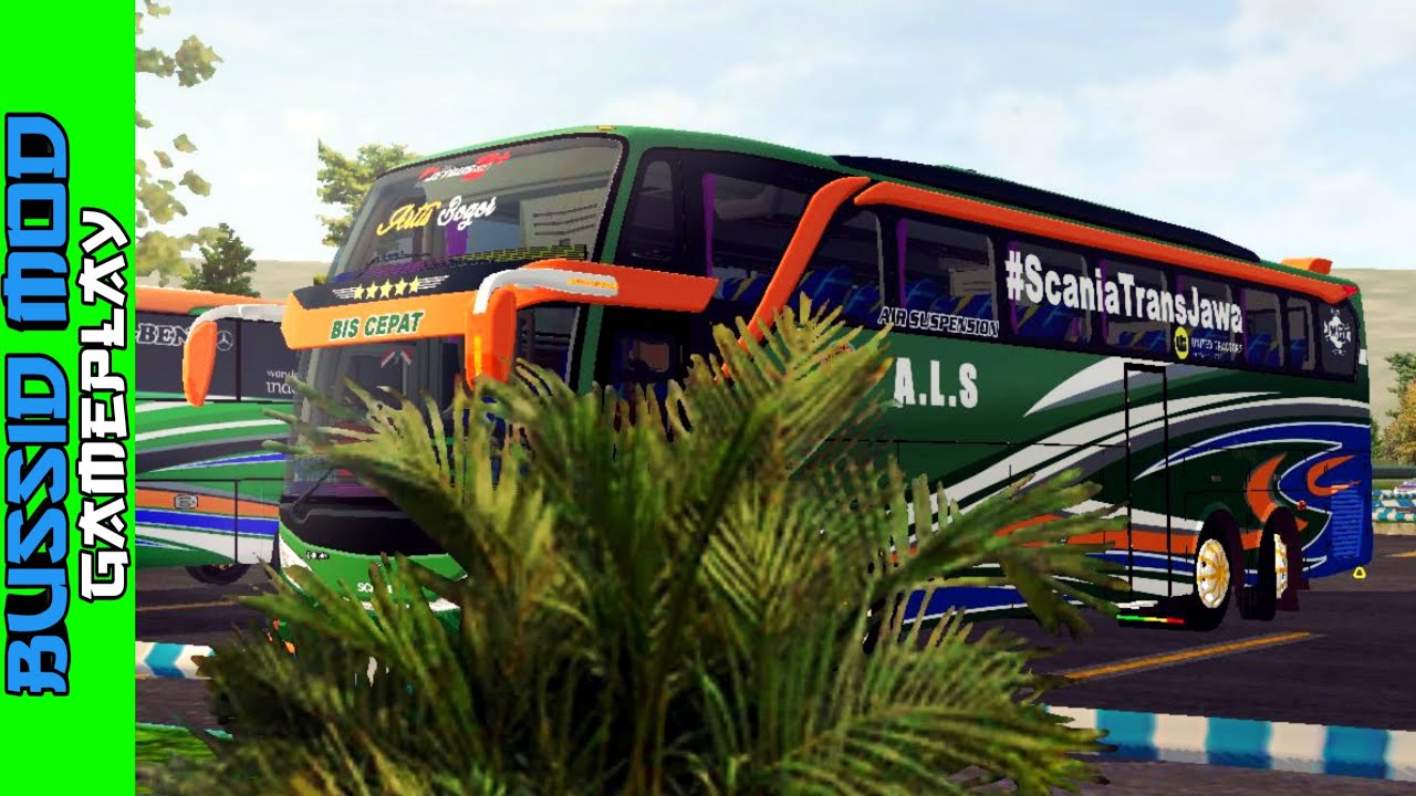 Bus Simulator Indonesia - Mod Bus Jb2+ Shd ALS - Bussid Mod Gameplay ...