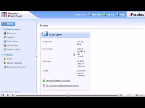 How to manage the Virtual Host Template in Plesk - YouTube
