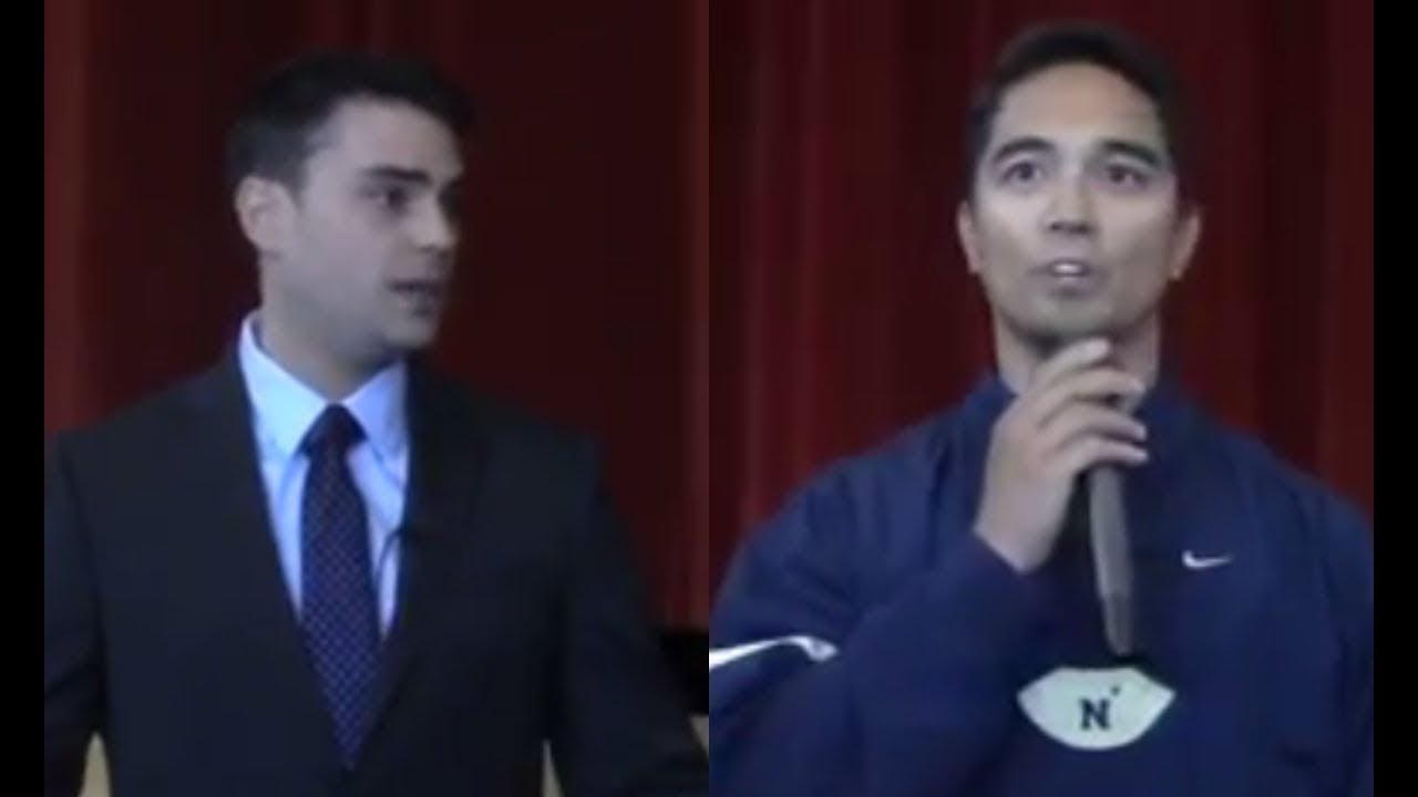 WATCH HOW!! High School Teacher Confronts Ben Shapiro, Instantly ...