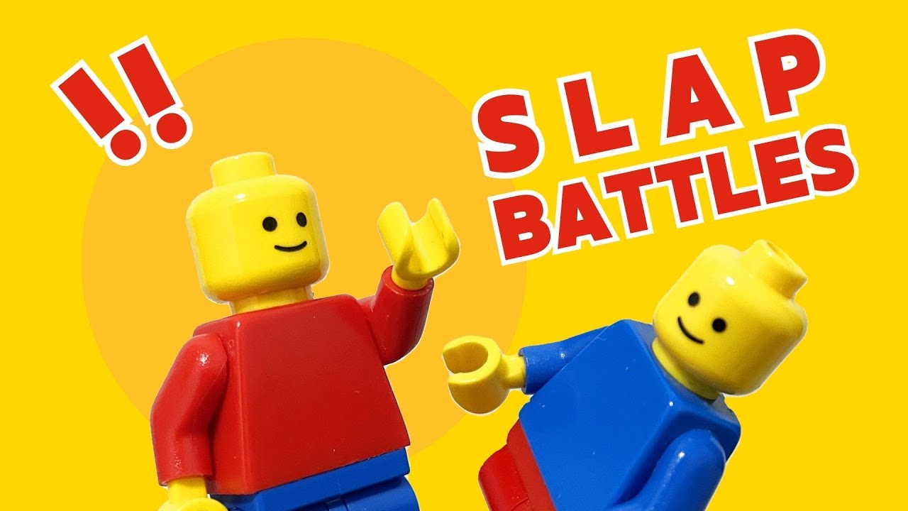 LEGO STOP MOTION | LEGO Man Slap Battles - YouTube