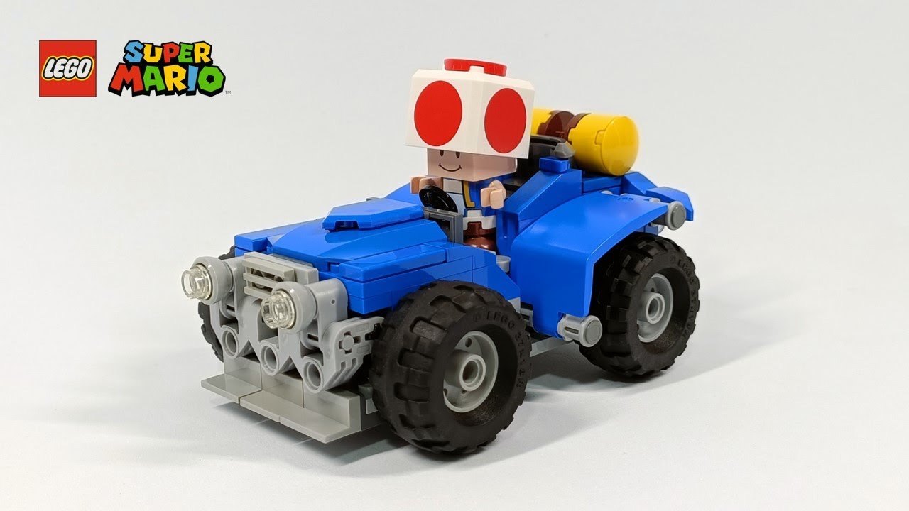 Master the Art of Building a LEGO Toad Kart with These Easy-to-Follow ...