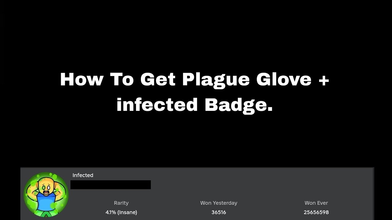 How To Get the plague glove - YouTube