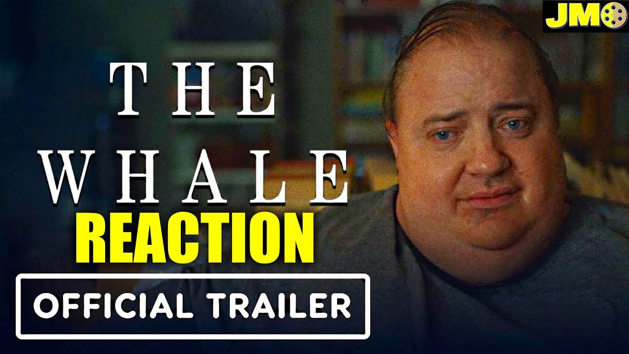 The Whale Official Trailer Reaction HD A24 - YouTube