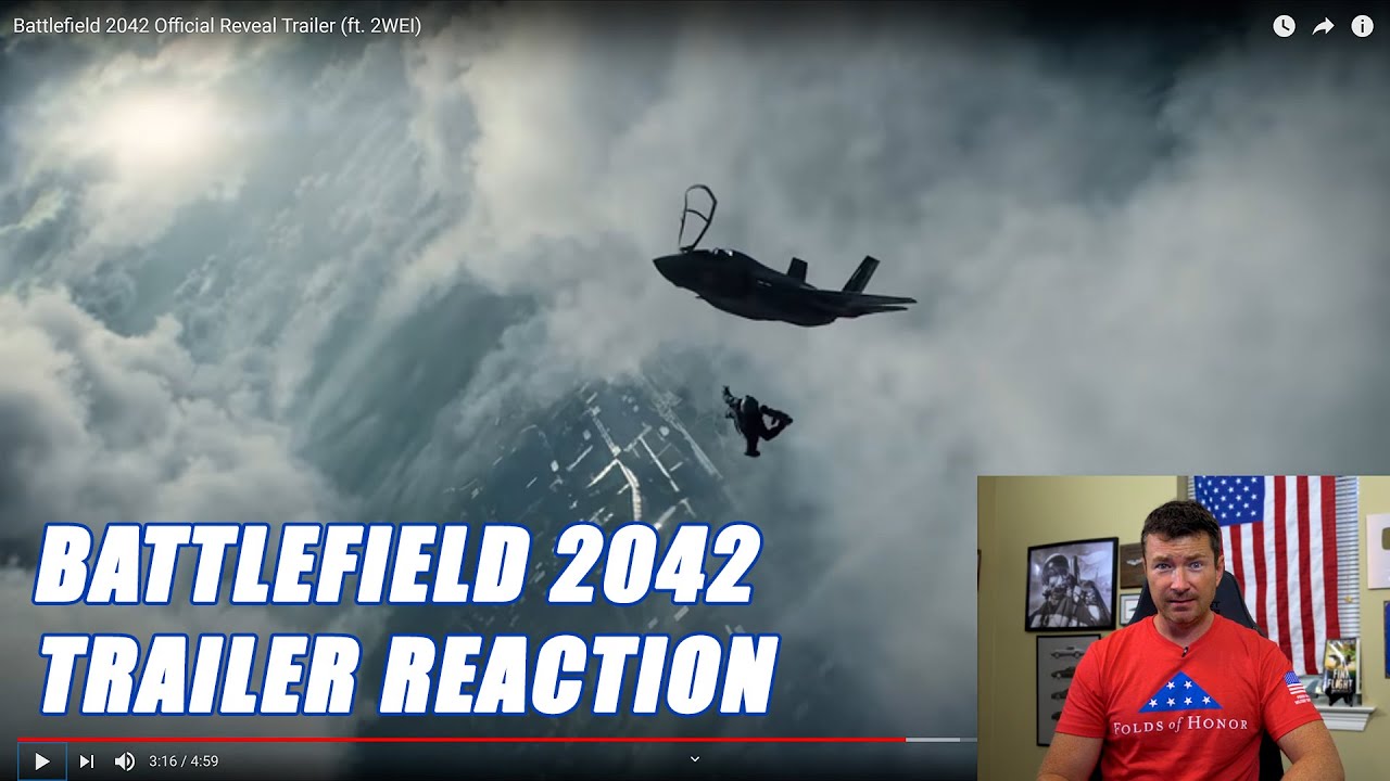 Fighter Pilot Reacts to the Battlefield 2042 Trailer - YouTube