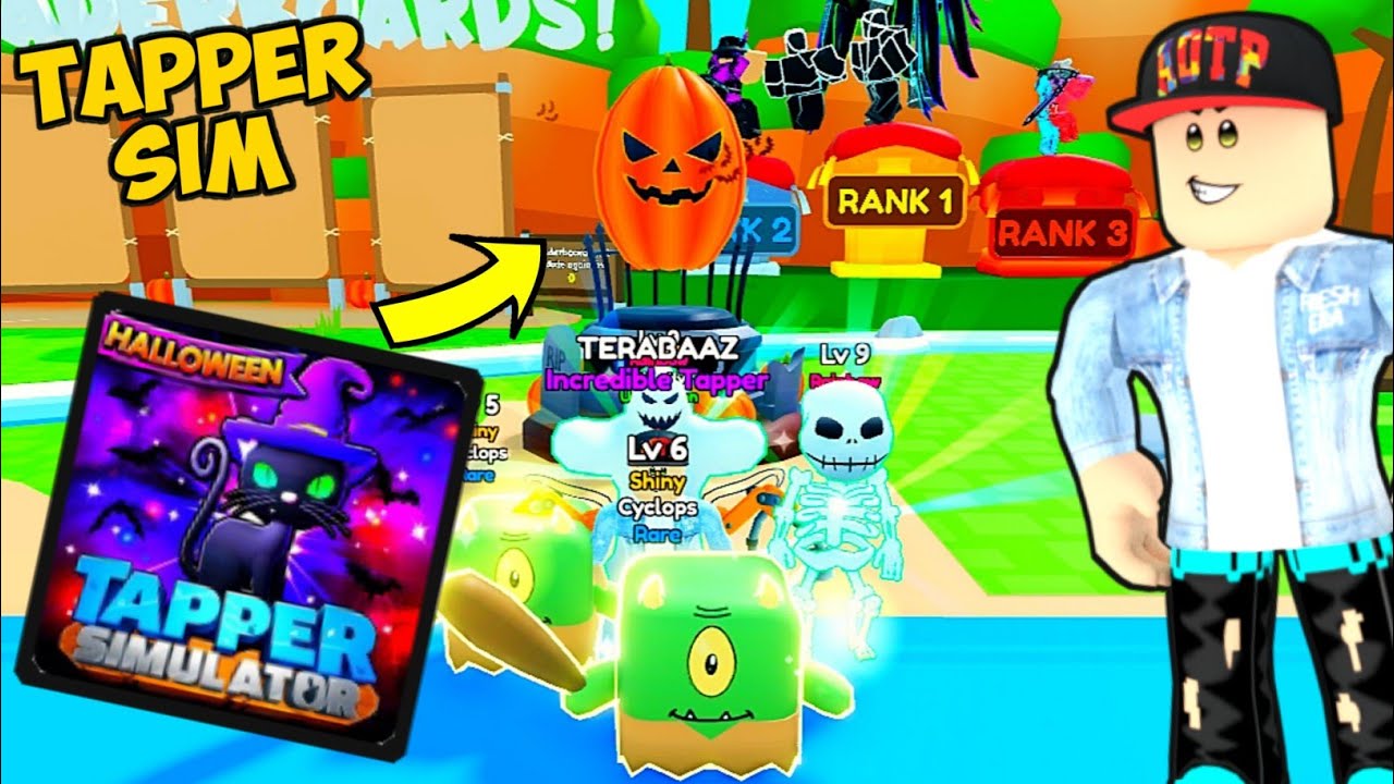 Getting Best *HALLOWEEN PETS* Roblox Tapper Simulator - YouTube