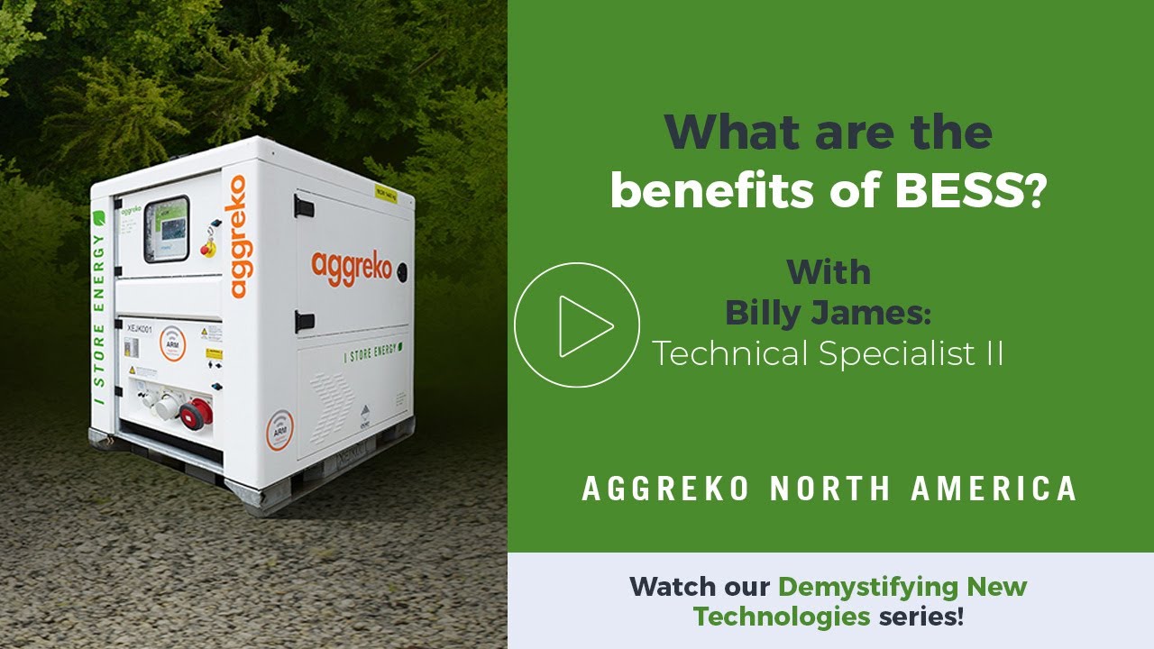 What Are The Benefits of BESS (Battery Energy Storage)? | Aggreko - YouTube