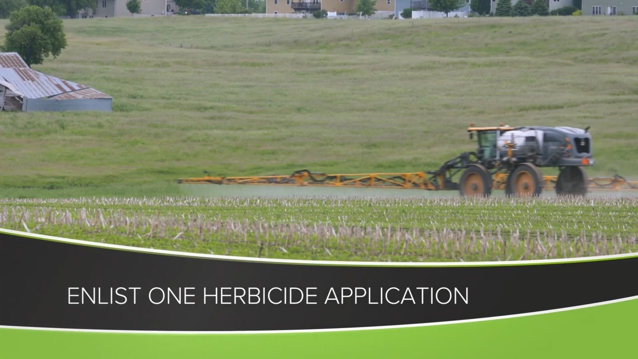 Enlist One Herbicide Application (From Ag PhD #1156 - Air Date 5-31-20 ...