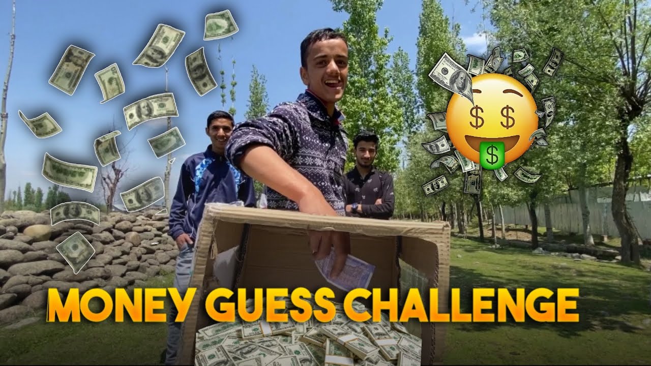 Guess the money & take it challenge - YouTube
