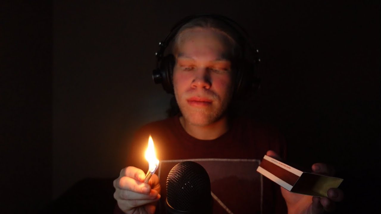 ASMR| Playing With Fire - YouTube