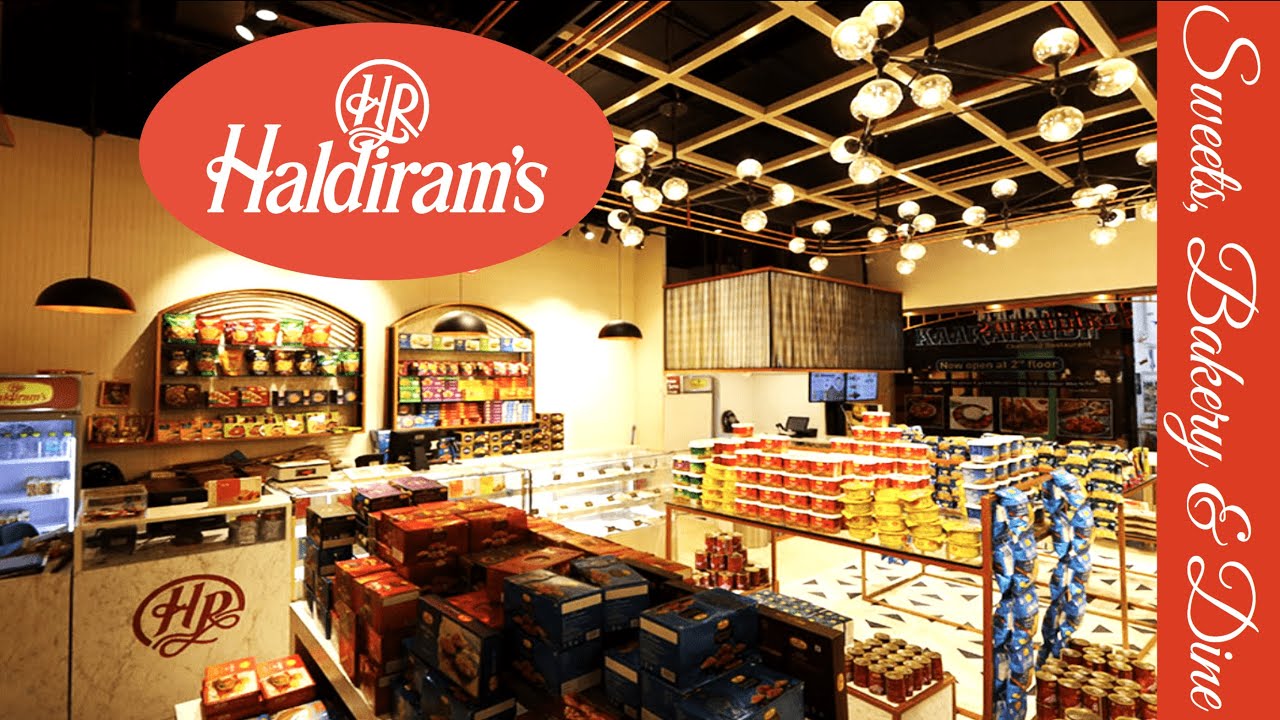 Haldiram's Restaurant Delhi | Sweets, Bakery & Dine | 4K Walkthrough # ...