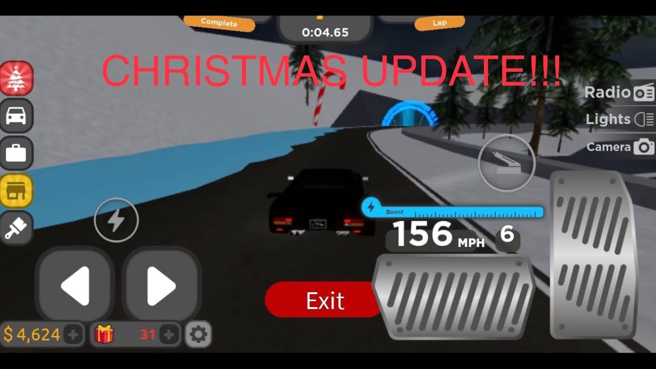 Reviewing the Driving Empire Christmas update!!!!! - YouTube