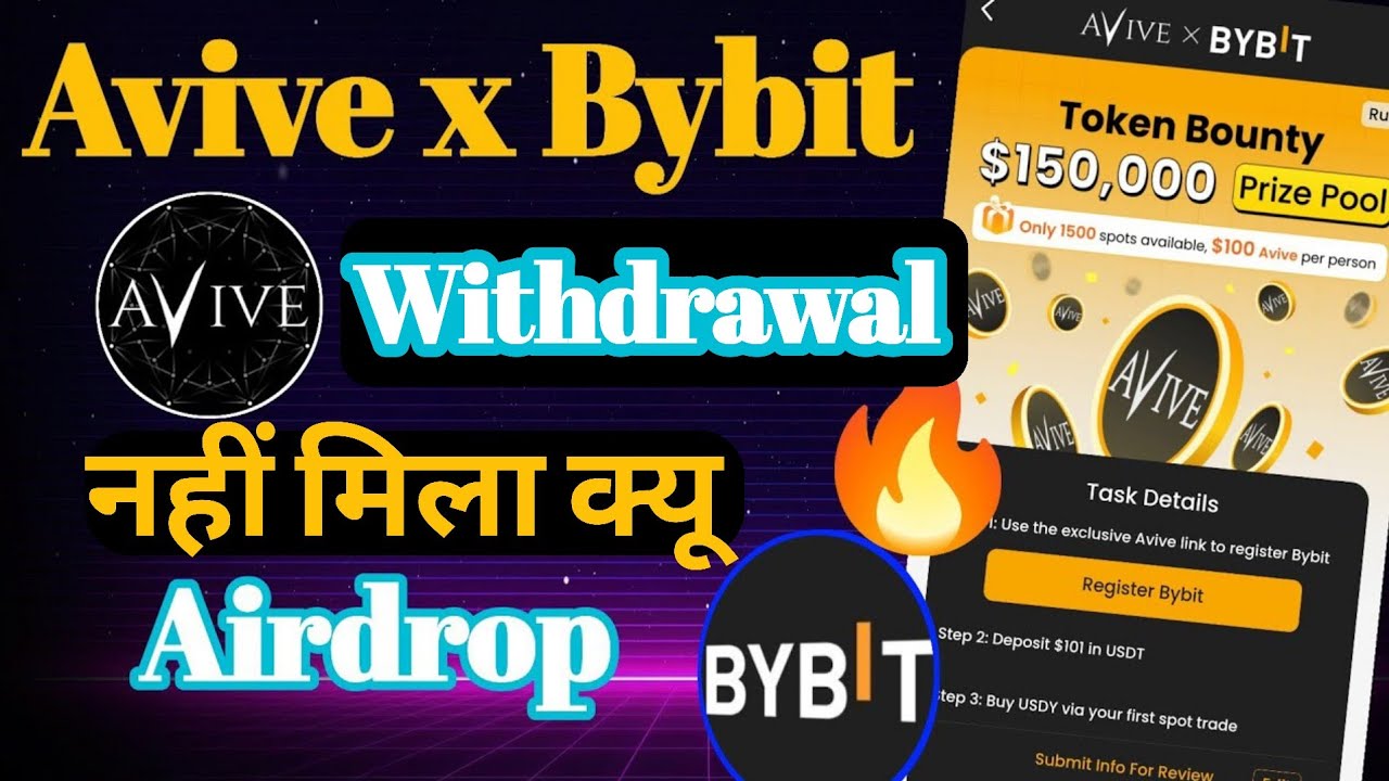 AVIVE Withdrawal नहीं मिला | Avive Network update | Avive Network - YouTube