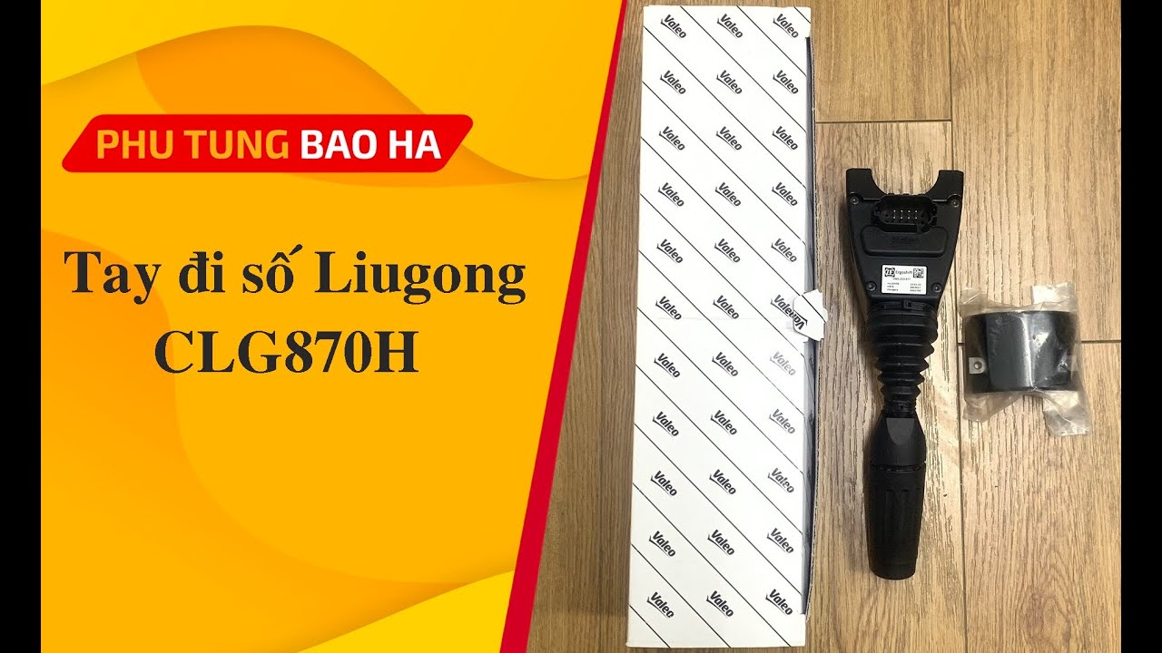 Tay đi số Liugong CLG870H - YouTube