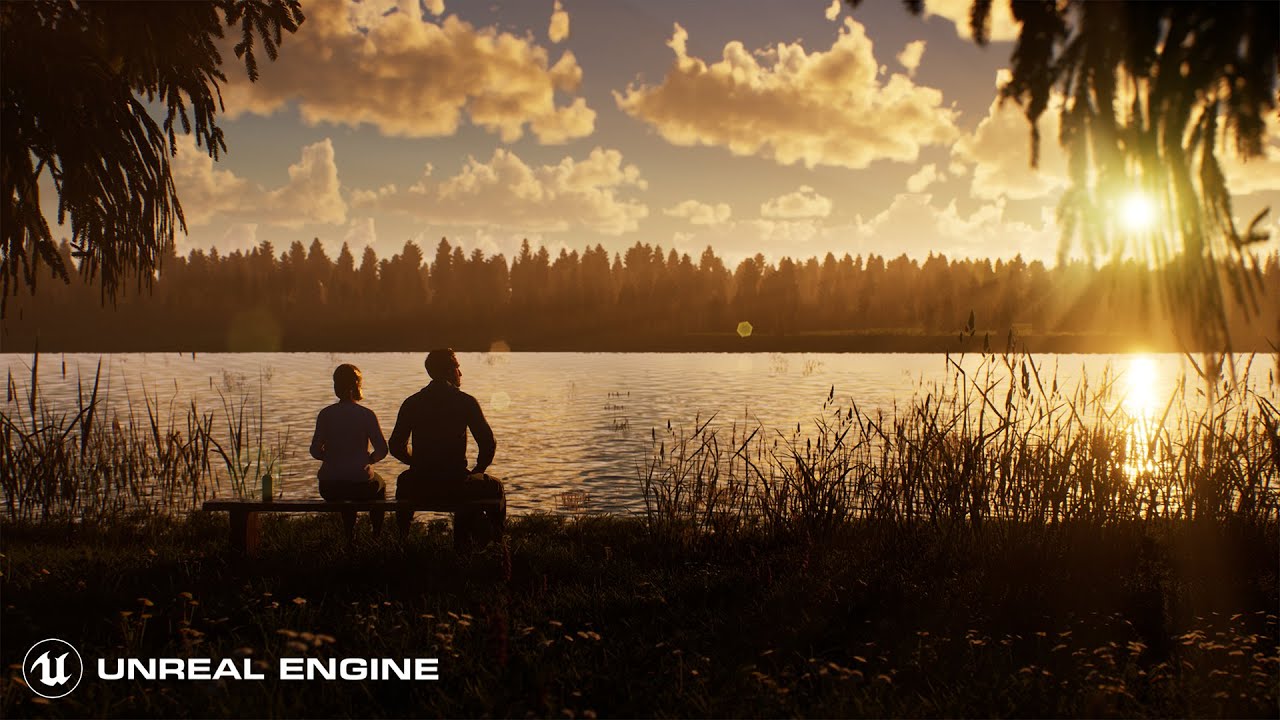 Unreal Engine 5 - Sunset - YouTube
