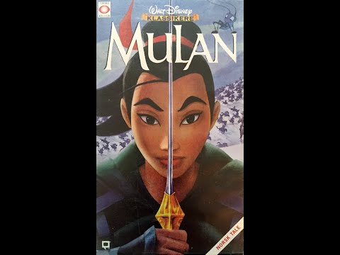 Opening To Disney's Mulan VHS - Norwegian/Norsk