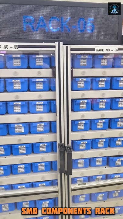 SMD components Rack | #electronics #smd #components #electronic - YouTube
