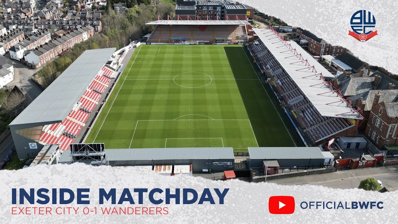 INSIDE MATCHDAY | Exeter City 0-1 Wanderers - YouTube