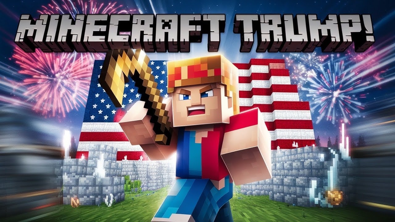Trump’s Epic Minecraft MAGA Build! - YouTube
