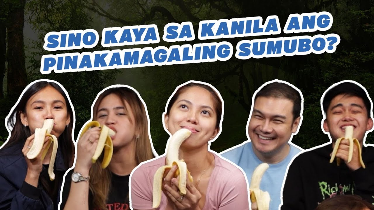 Kumain ng saging habang kumakant... | Unggoy-unggoyan Challenge - YouTube