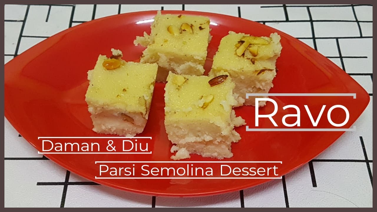 Ravo | Parsi - Semolina Dessert - famous in Daman and Diu - YouTube