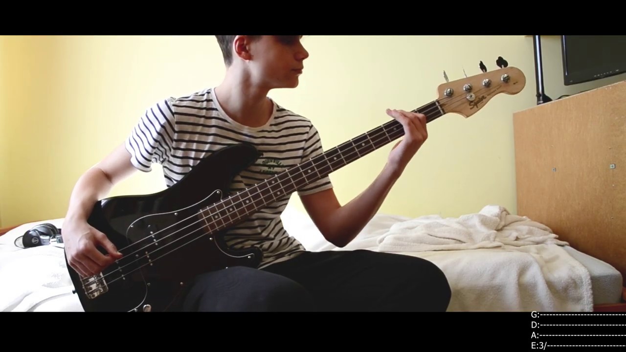 Billie Eilish - Bad Guy Bass Cover with(+TABS) - YouTube