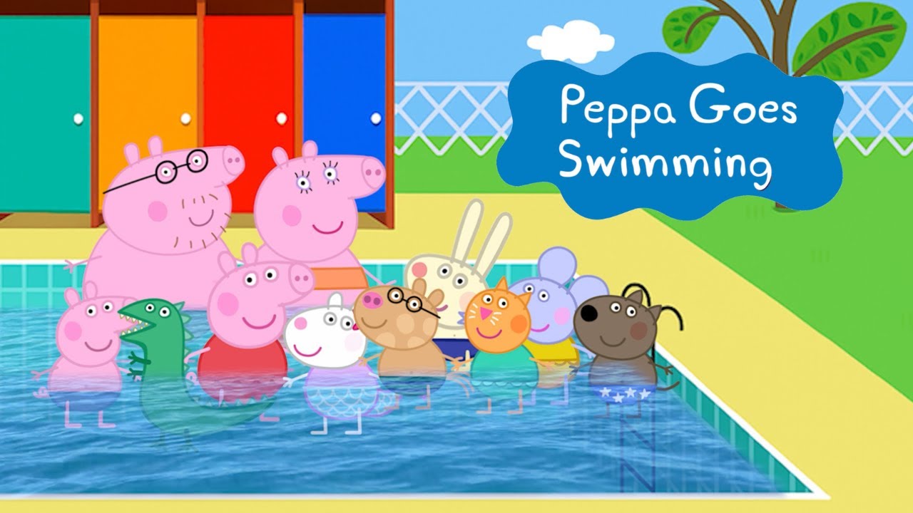 Peppa Pig - Swimming Fun & Learn with Peppa and Friends 🏊 - YouTube