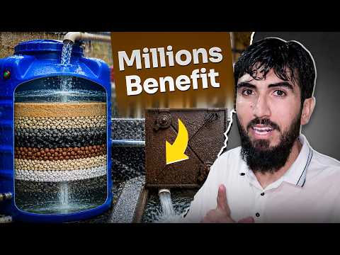 How to Store Rainwater & Reuse It | Smart Rainwater Harvesting System | Ammar Khan Yasir