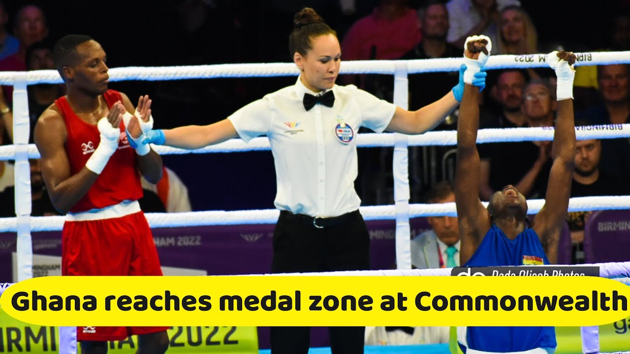 Ghana wins 1st medal as boxer Joseph Commey reaches semi-finals | 2022 ...