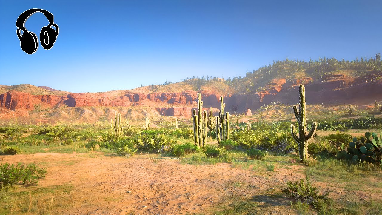 Red Dead Redemption 2 Ambient & Ambience [1 hour] Desert - YouTube