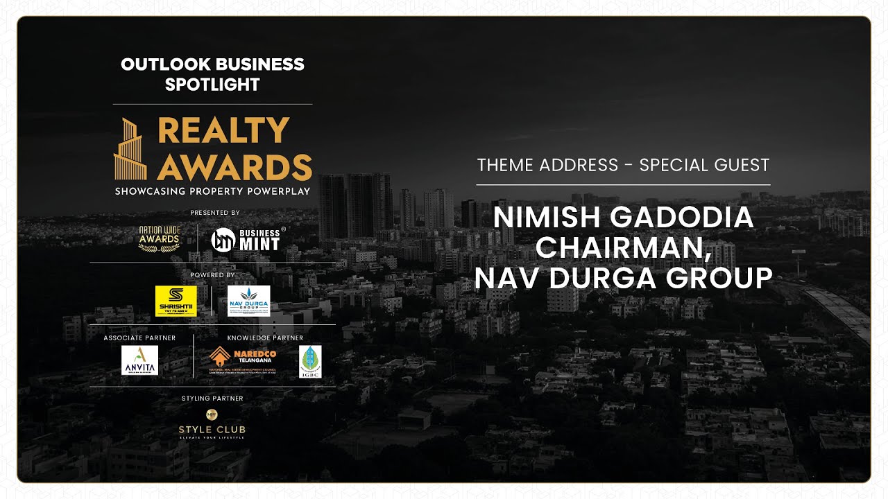 Nimish Gadodia, Chairman of Nav Durga Group Speaks At Outlook Business ...