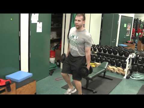 DB Lateral Step Ups - YouTube