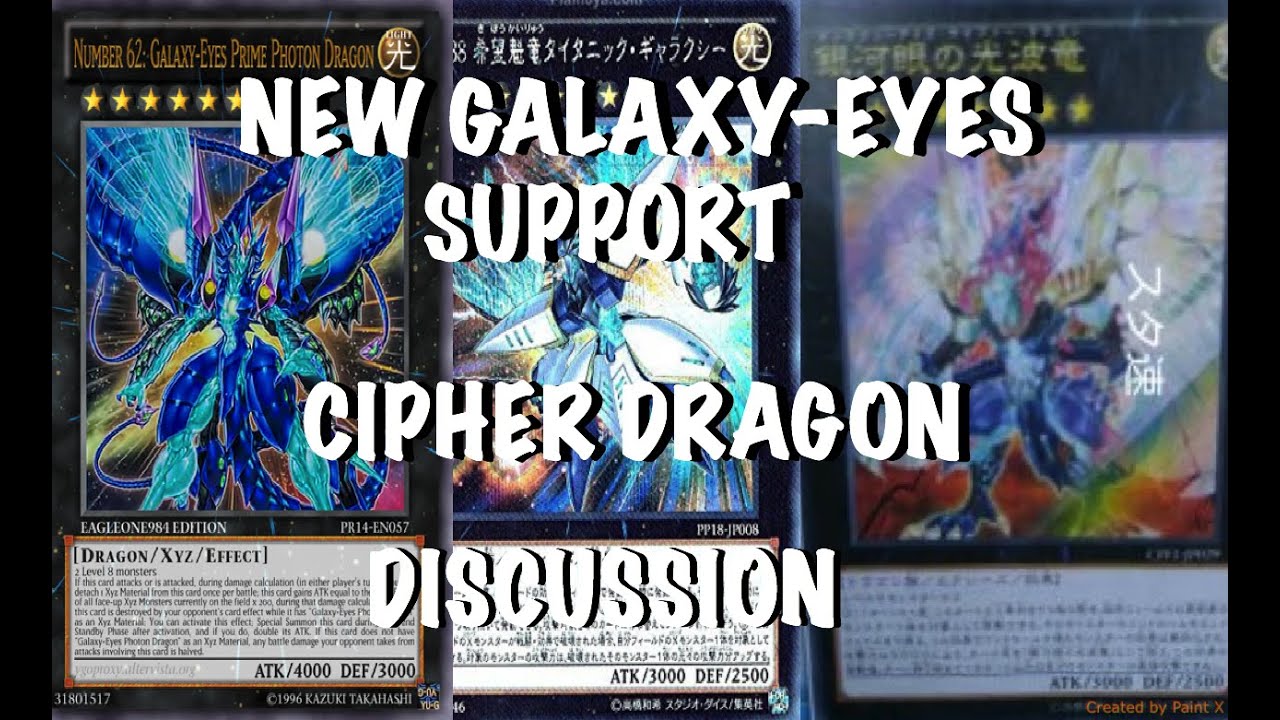 Yu-Gi-Oh Galaxy-Eyes Cipher Dragon! - Card Discussion (April 2016 ...