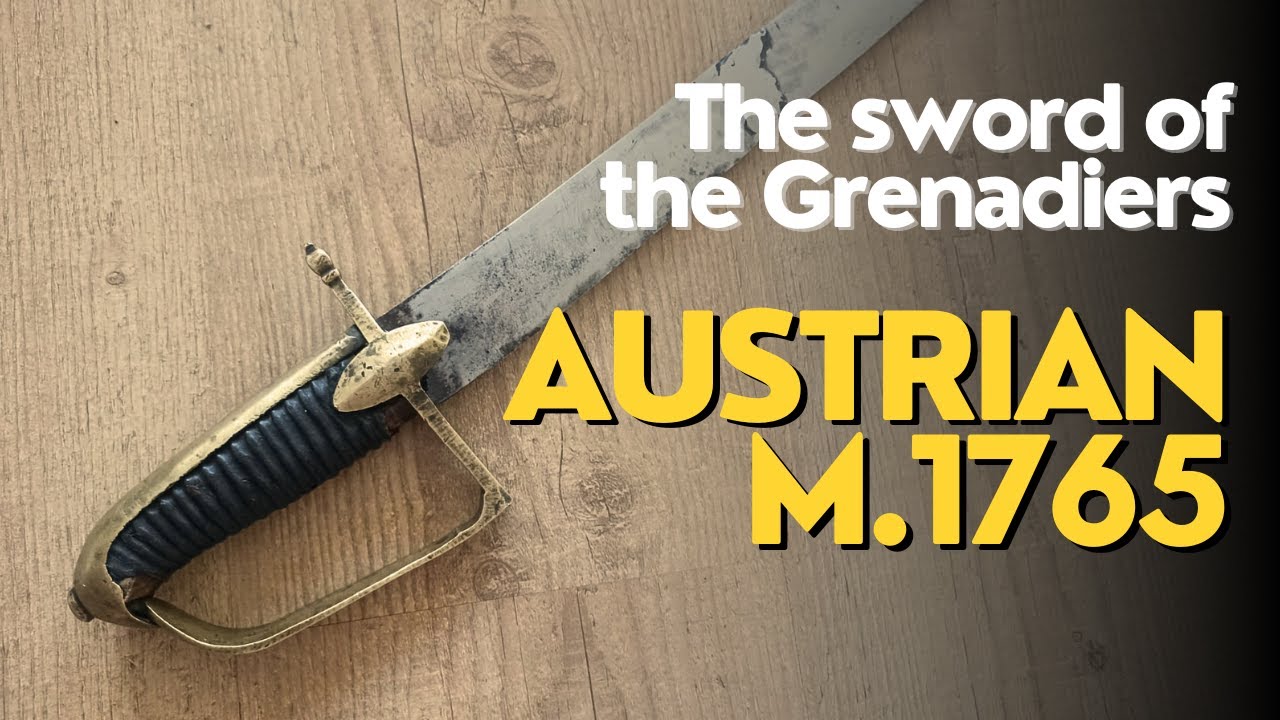 Antique swords: The Austrian Grenadier 1765 sabre (with a field repair ...