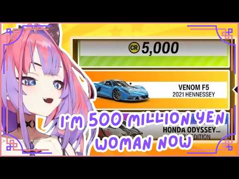 Vivi Won a SUPERCAR And Becomes a 500 MILLION YEN Woman! 😭💸 | Hololive Clip
