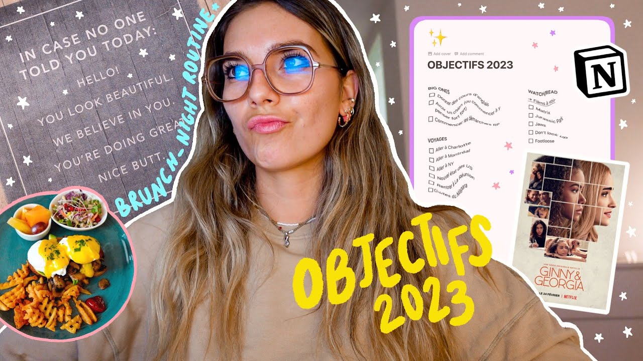 Mes objectifs 2023 - VLOG - YouTube