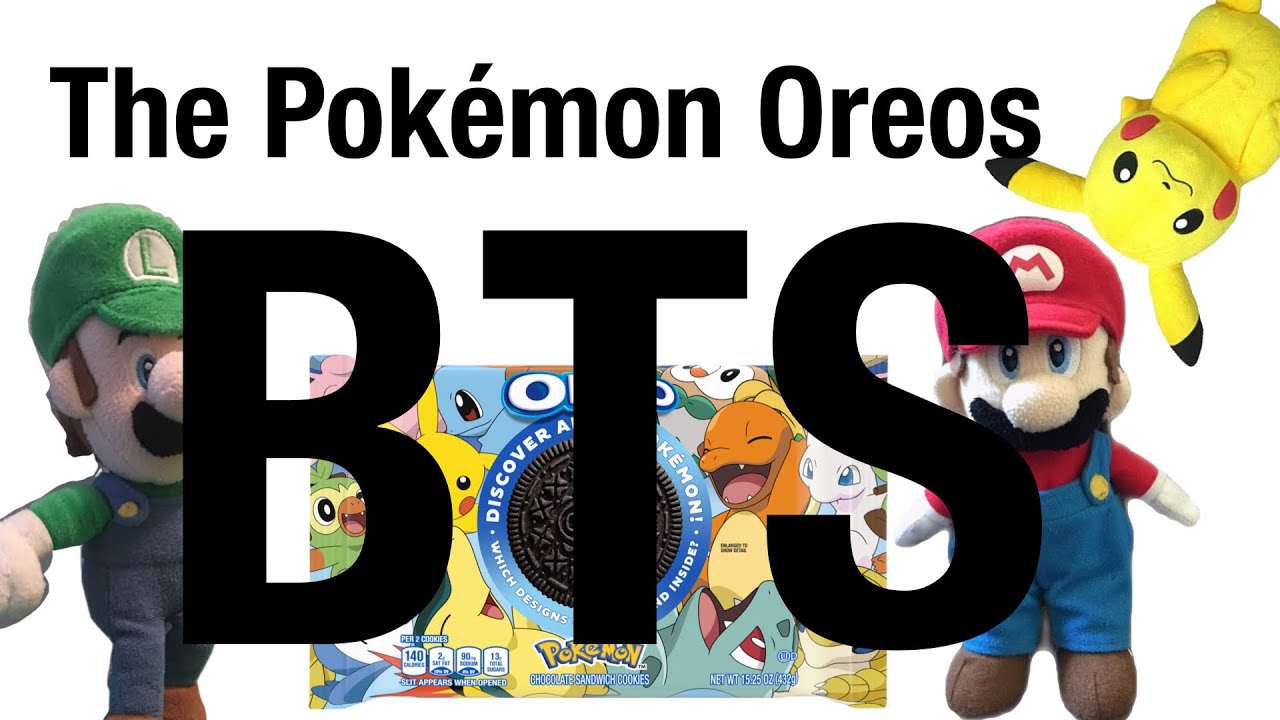 SuperMarioCorey - The Pokémon Oreos! (BTS) - YouTube