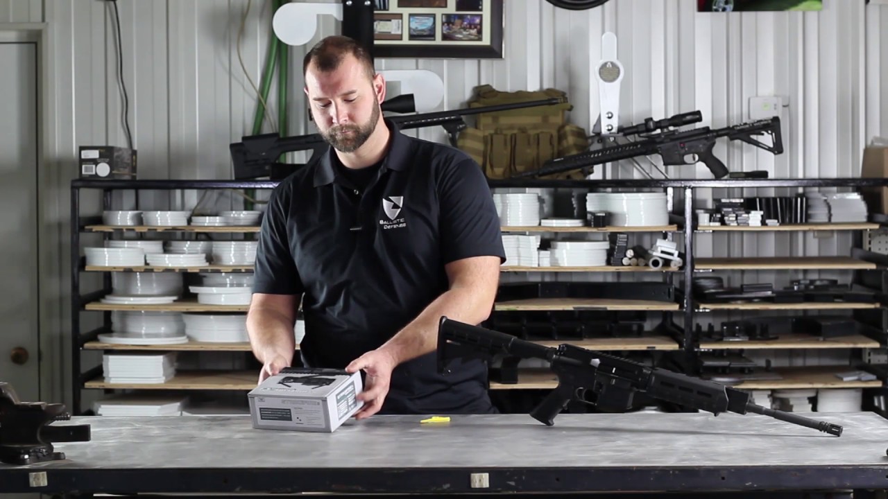APF Econo Rifle - With Optic Install - YouTube