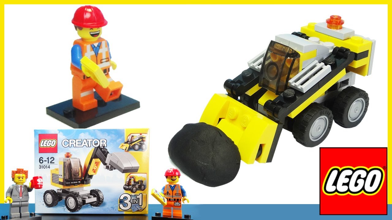 FRONT LOADER - LEGO 3 in 1 Set 31014 - Unboxing - YouTube