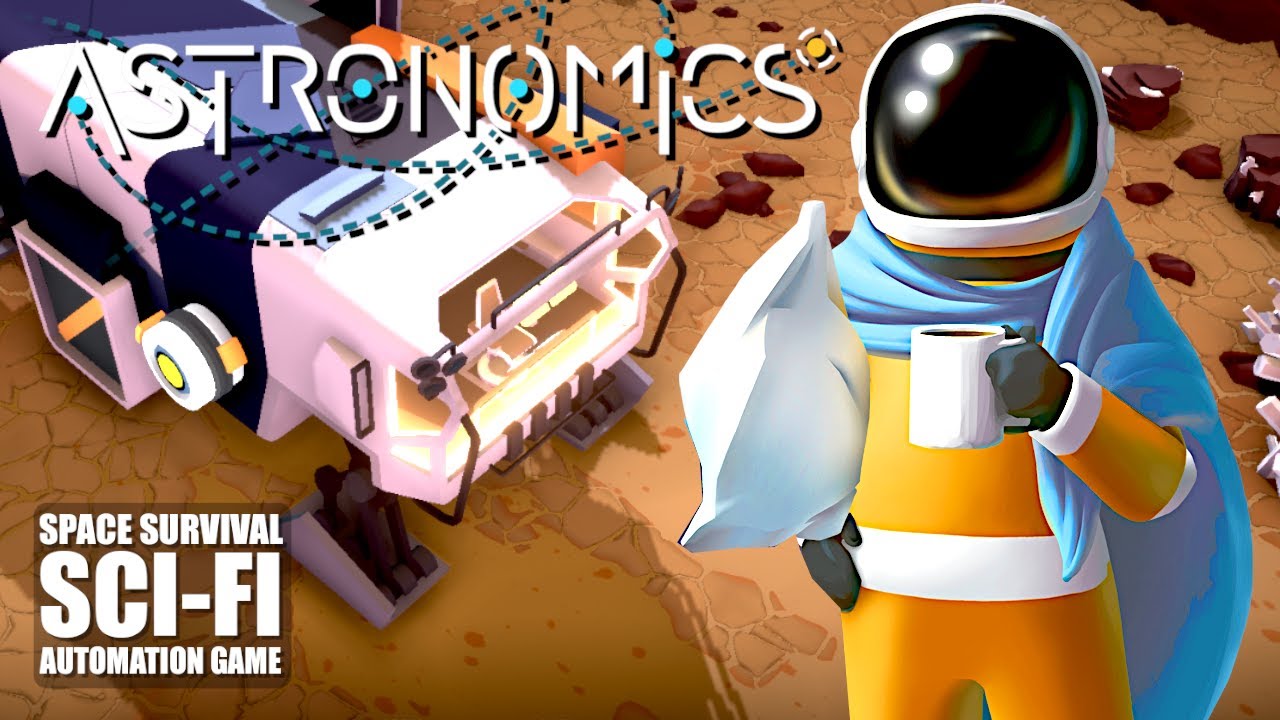 Dieses Low-Poly Sci-Fi Space Survival Automation Game ist ein ...