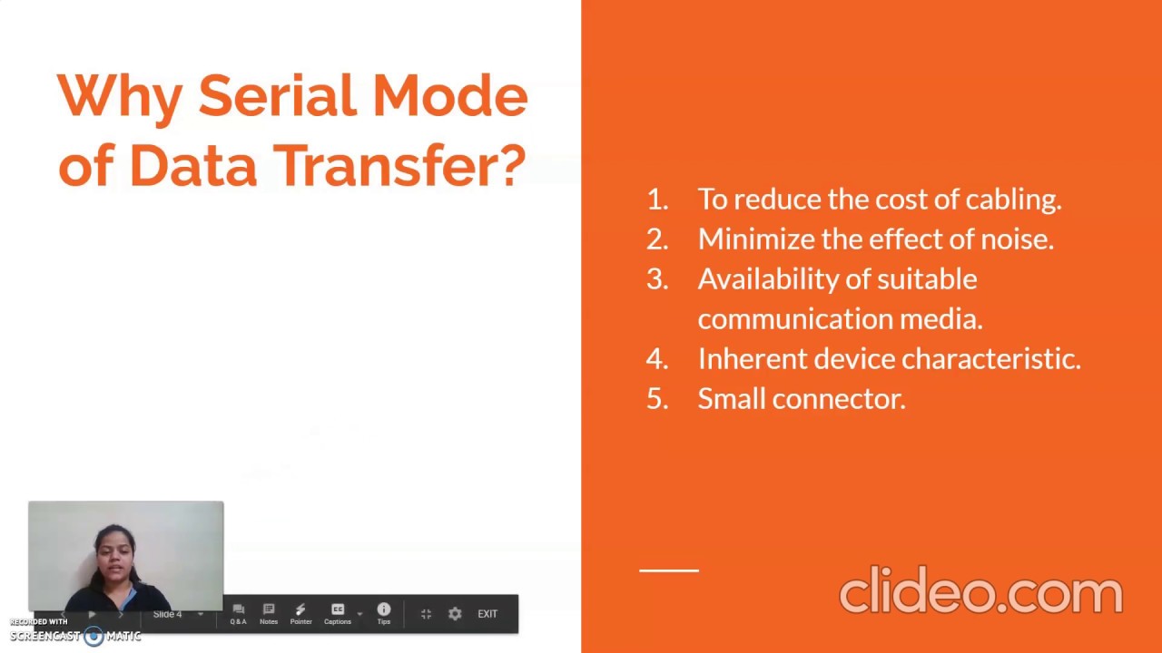Serial Mode Data Transfer 8085 - YouTube