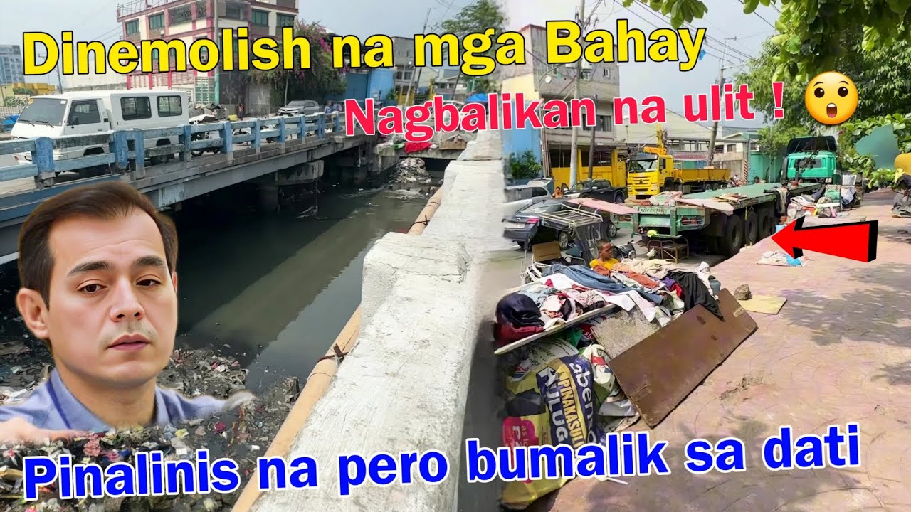 Tinangal na mga bahay sa ilalim ng tulay nagbalikan na ulit ! Balik ...