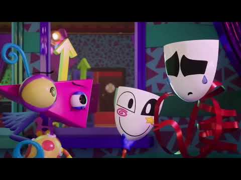 The Amazing Digital Circus 4 Gangle Tries The Happy Mask Scene