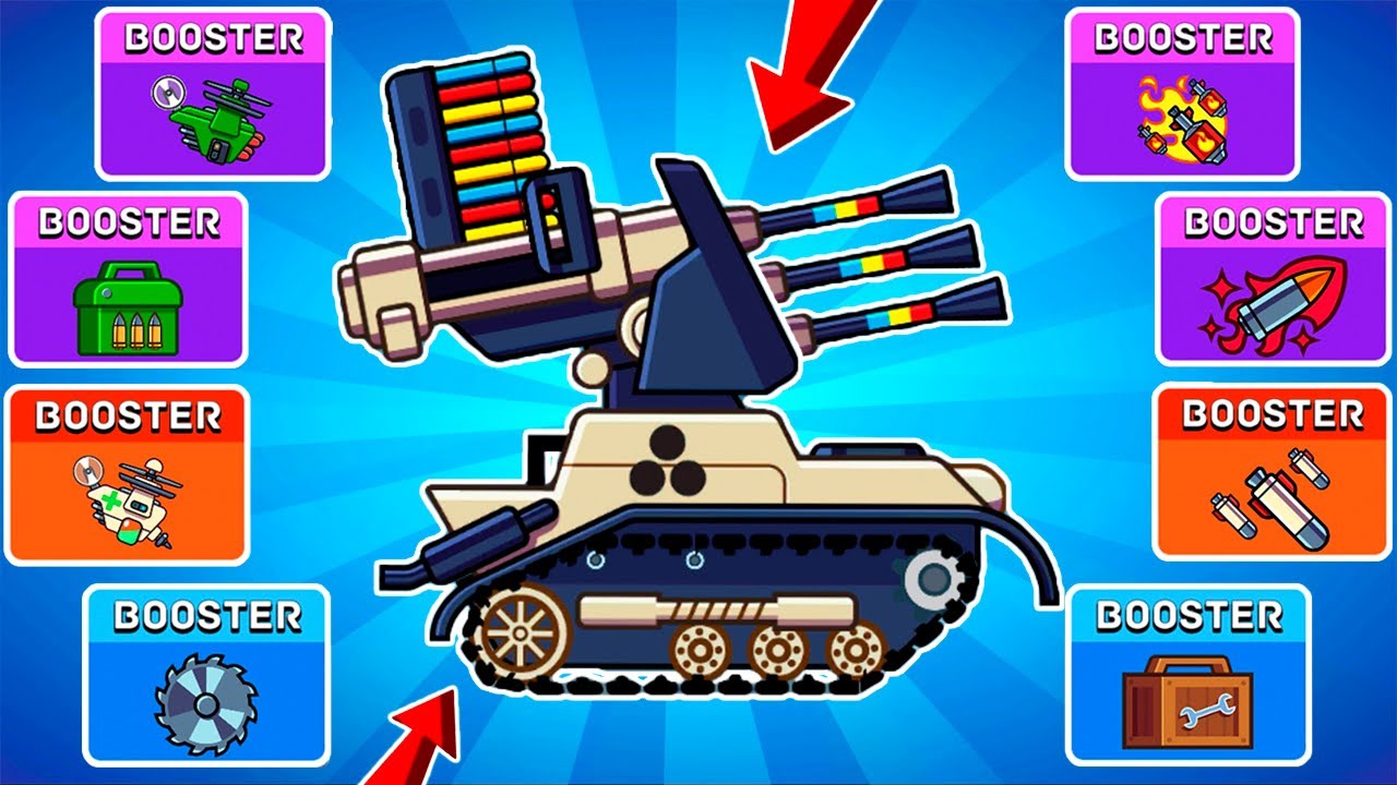 EPIC TANK FLAK Fights ALL BOOSTERS in 1 vs 1 and 2 vs 2 BATTLES in ...