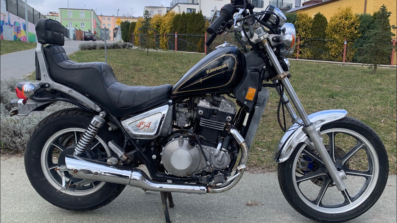 Kawasaki LTD 454 - YouTube